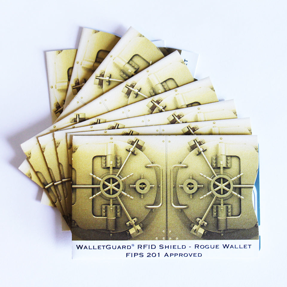 RFID Blocking Package of Credit Card Sleeves/Passport Sleeves – Rogue ...