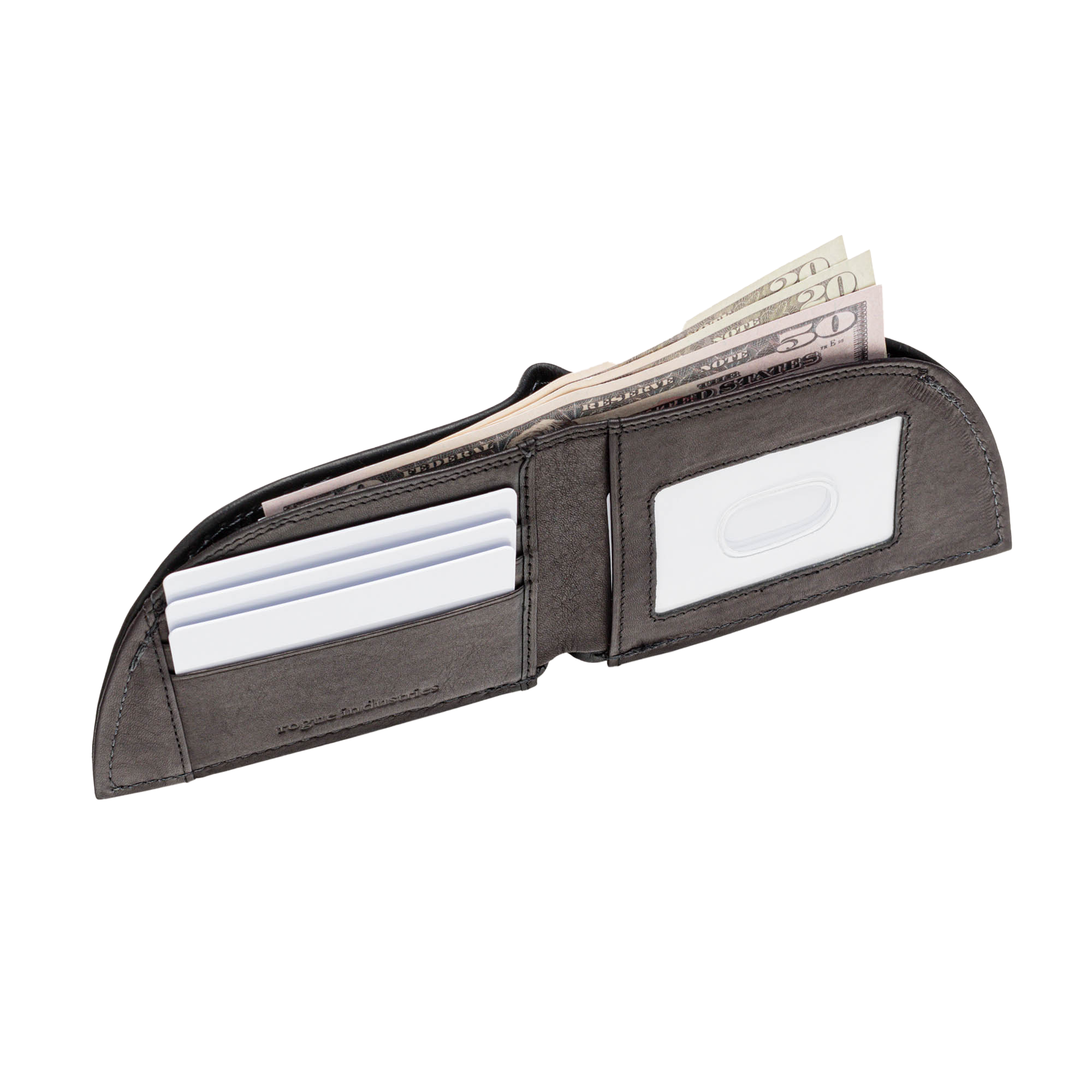 Made in Maine Thin Leather Wallet | USA Leather | Rogue Industries