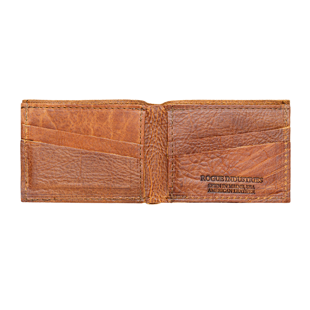 American Made Bison Leather Wallet | Bison Wallet | Rogue Industries