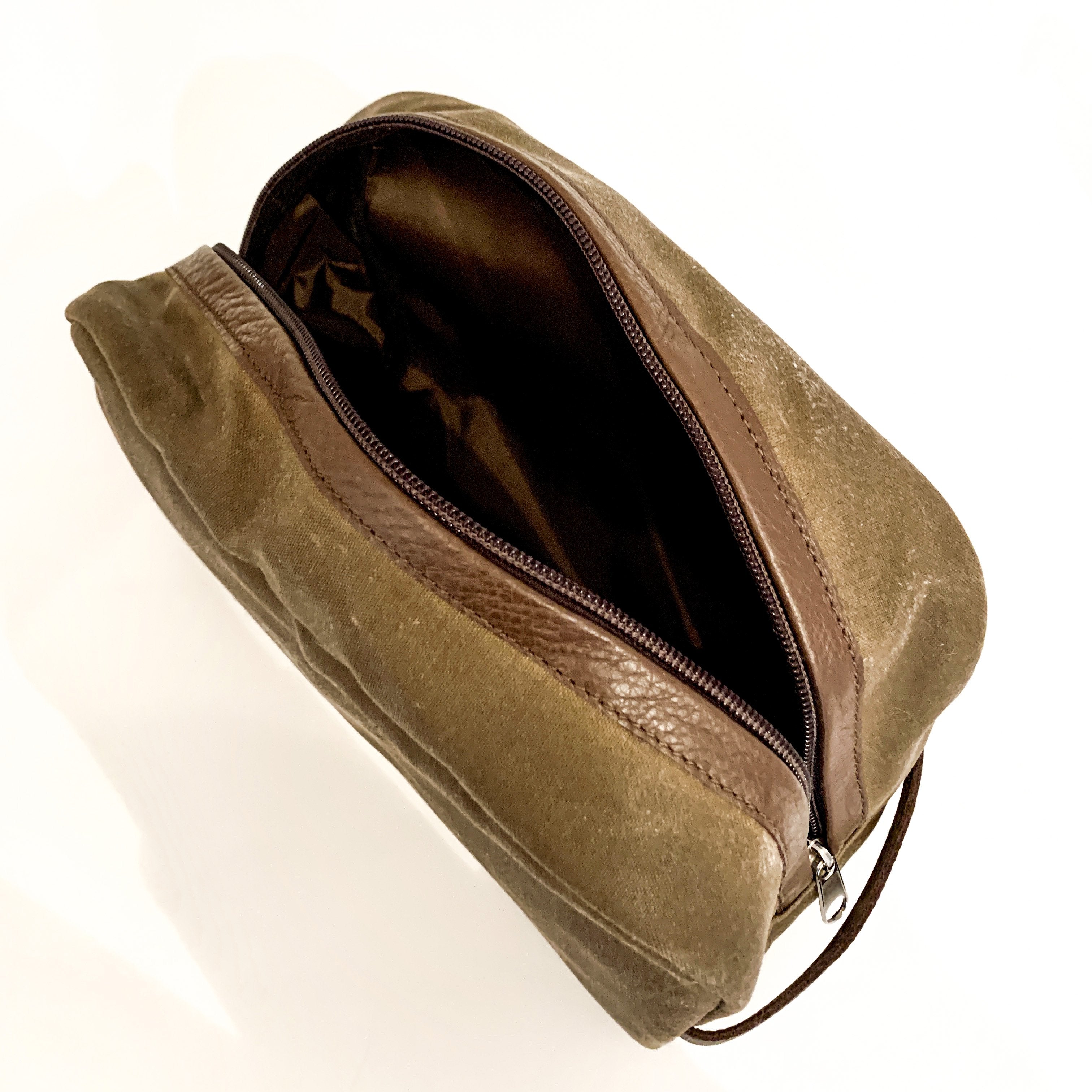 Men's Dopp Kit | Waxed Canvas Dopp Kit | Rogue Industries