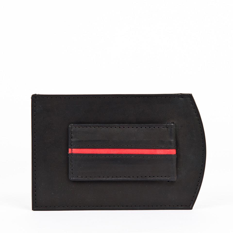 Rogue Red Line Leather Money Clip | Rogue Industries